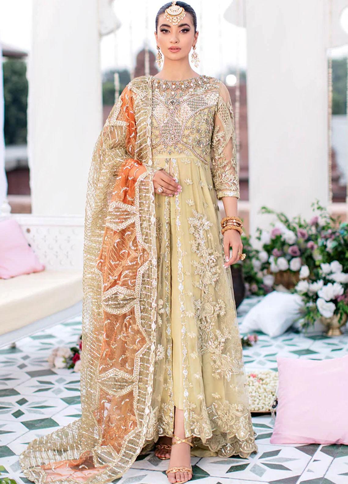 Aangan by Imrozia Premium Embroidered Net Suits Unstitched 3 Piece IMP22A IB-28 Noor-e-Jaan ...