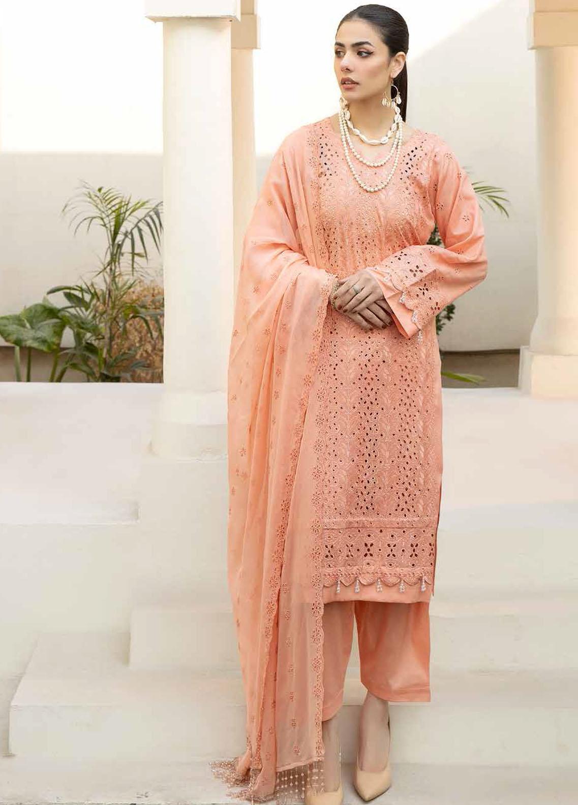 Aafreen By Riaz Arts Embroidered Lawn Suits Unstitched 3 Piece RA23A AF ...