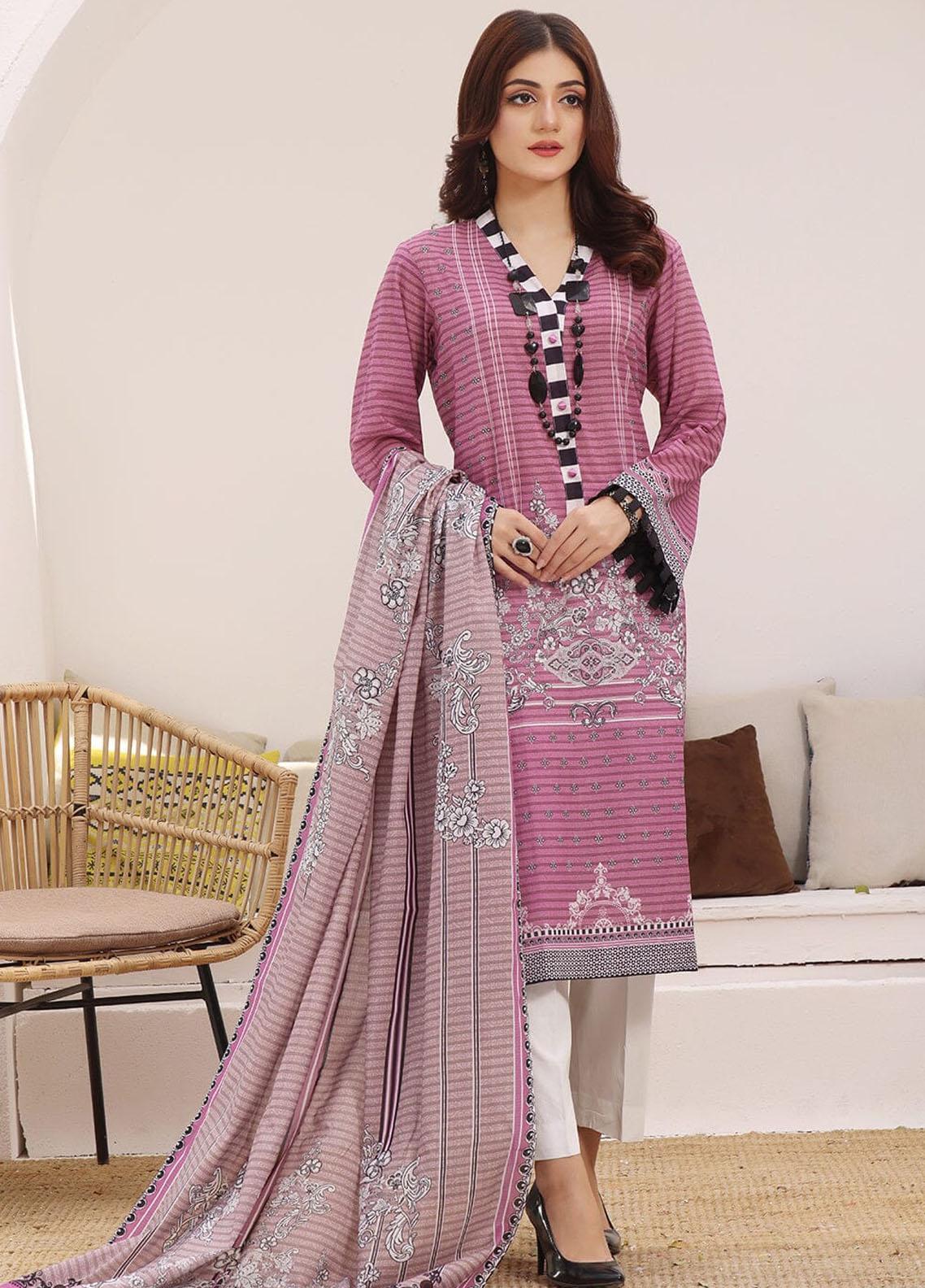 Ainy By Khas Printed Lawn Suits Unstitched 3 Piece KHS23AN3 KLA-1955 - Summer Collection