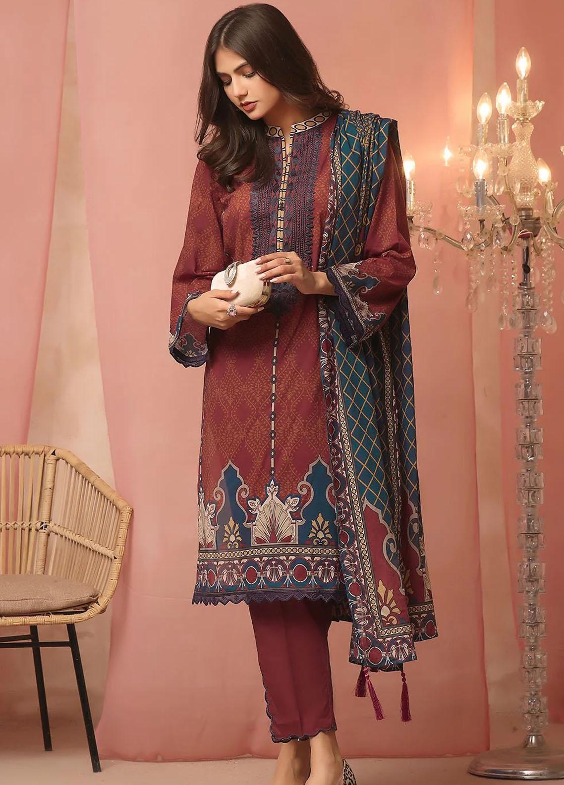 Ainy By Khas Embroidered Lawn Suits Unstitched 3 Piece KHS23AN3 KL-1972 - Summer Collection