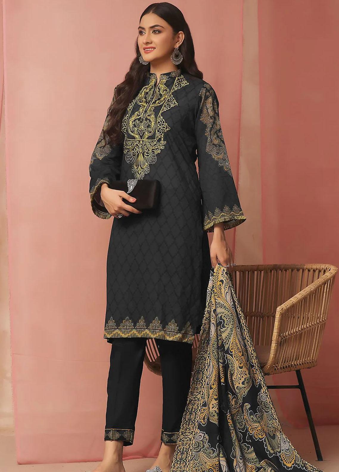 Ainy By Khas Embroidered Lawn Suits Unstitched 3 Piece KHS23AN3 KL-1973 - Summer Collection