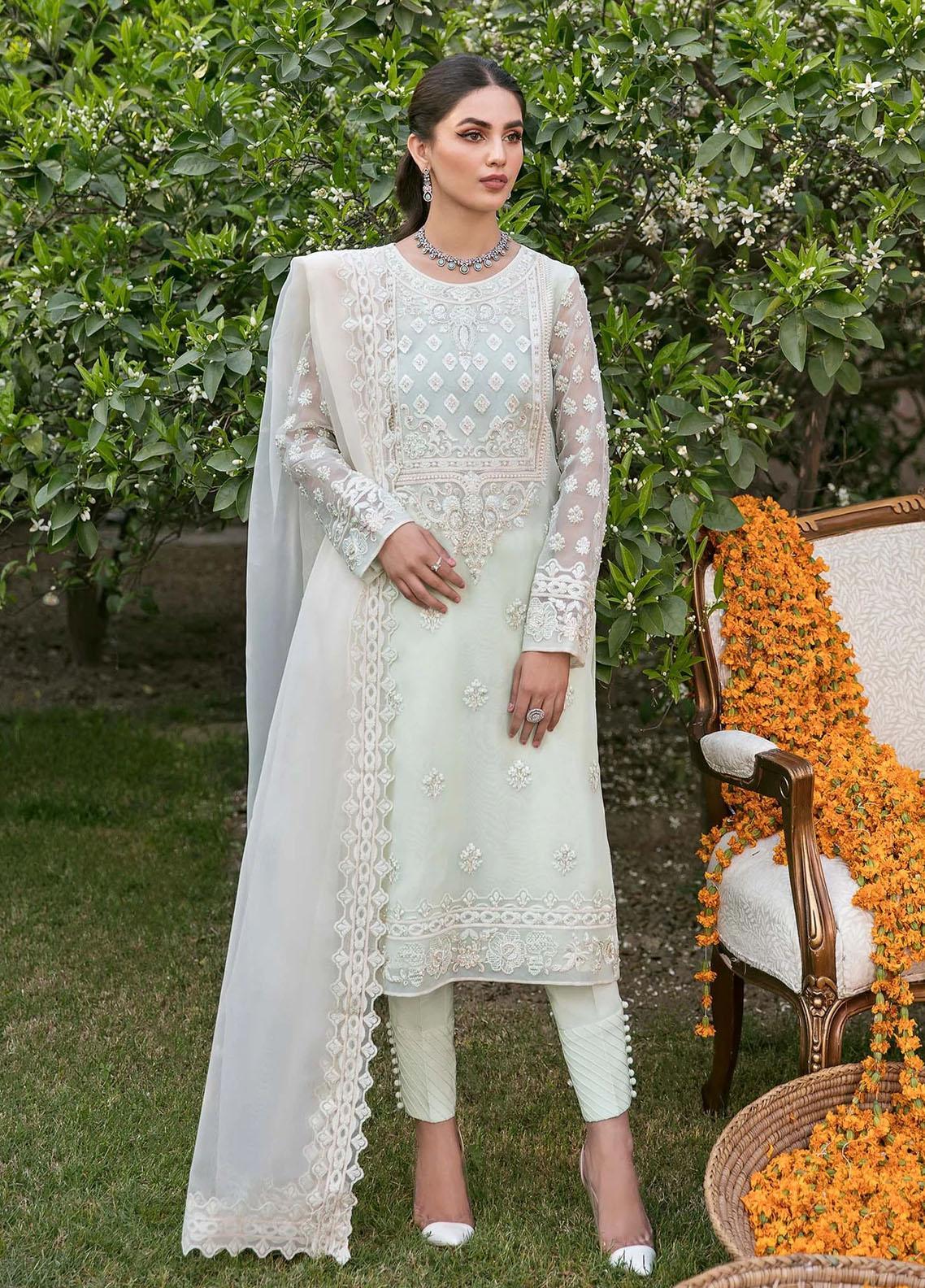 Akbar Aslam Luxury Pret Organza 3 Piece Suit AA22P TWINSPOT