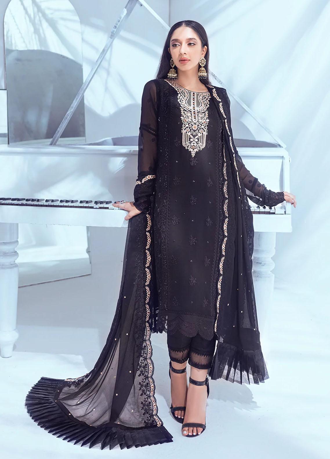 Azure Pret Chiffon 3 Piece Suit Smoky Wood SWES005