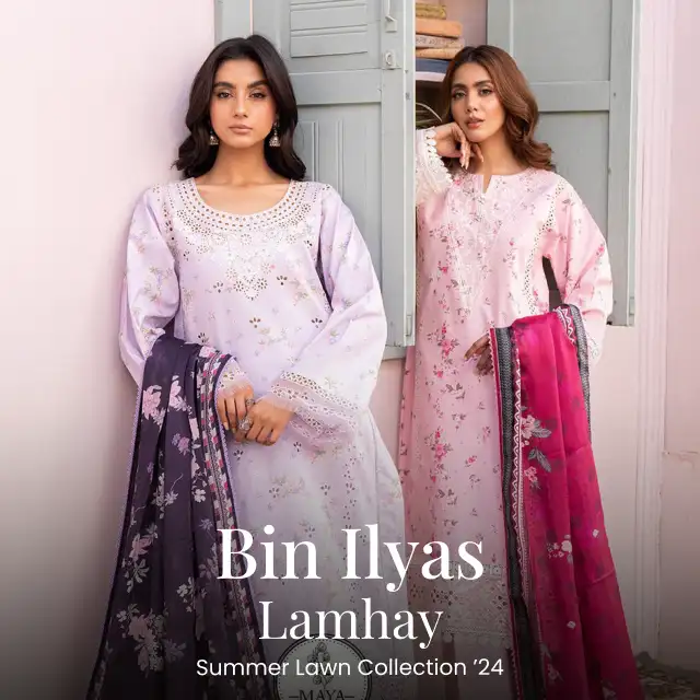 Lamhay By Bin Ilyas Summer Lawn Collection 2024