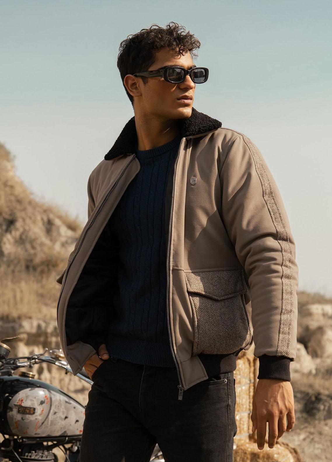 Buy Brumano Jackets for Men - Vintage Khaki Olive - Online in Pakistan