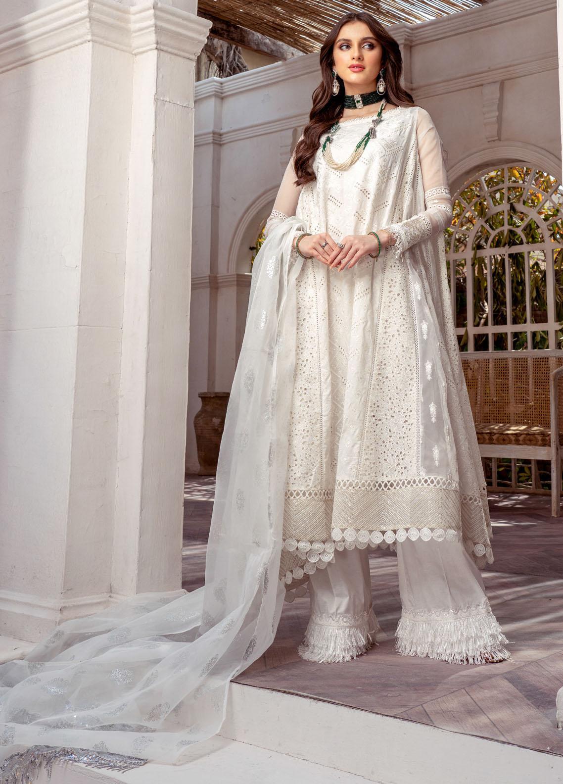 Maryum N Maria Pret Embroidered Lawn 3 Piece MNM22CC MLRF-32 Rosette