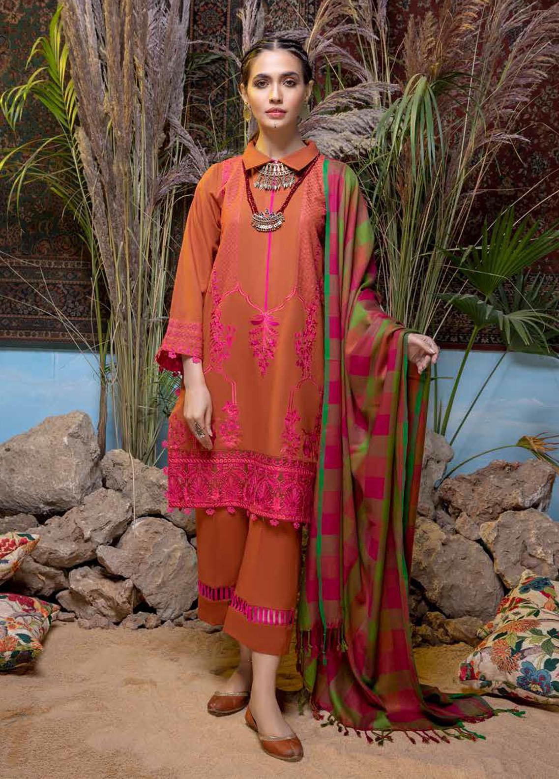 Bunat By Charizma Embroidered Khaddar Suits Unstitched 3 Piece CRZ21BK ...