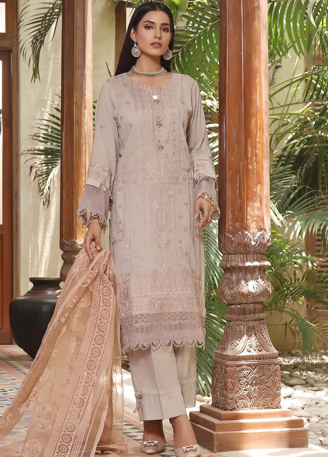 Dilara By Khas Embroidered Lawn Suits Unstitched 3 Piece KHS23D KOE ...