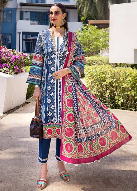 Elaf Prints Lawn Collection 2024 - Sanaulla Store
