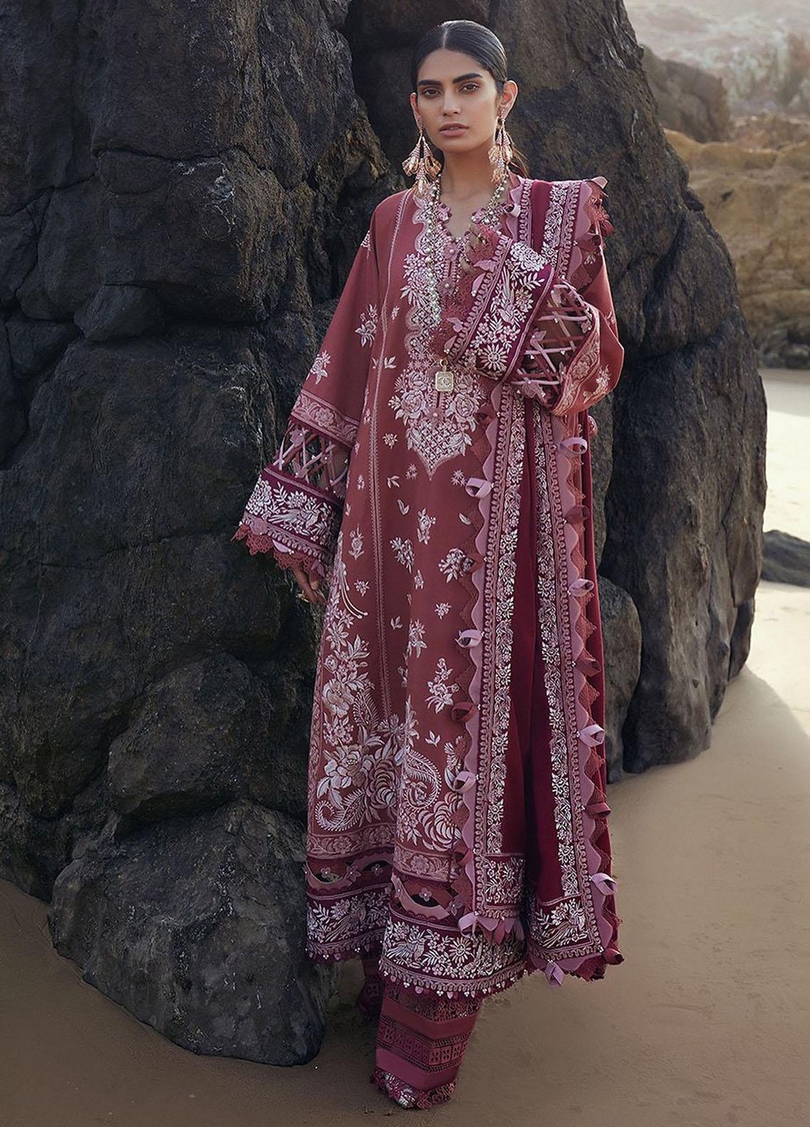 Elan Embroidered Khaddar Suits Unstitched 3 Piece EL23UW EW23-07 Arsia ...