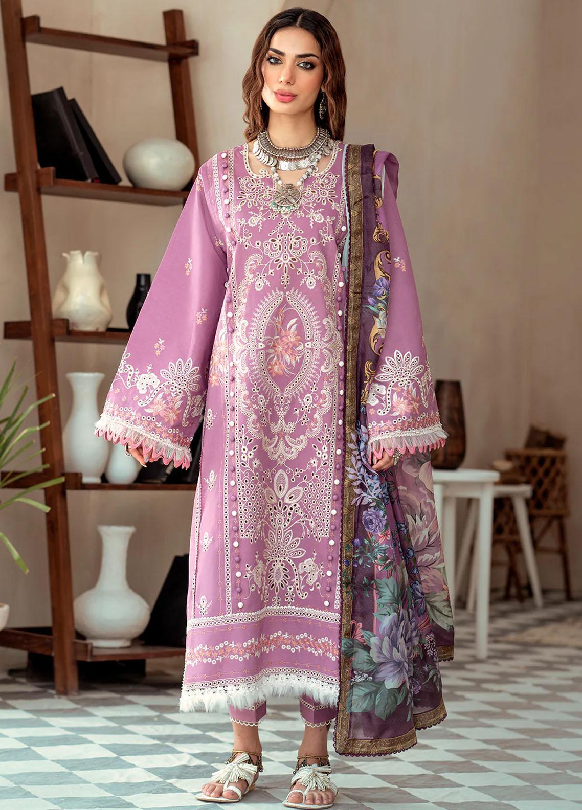 Esha Eshaal By Bin Ilyas Embroidered Lawn Suits Unstitched 3 Piece ...