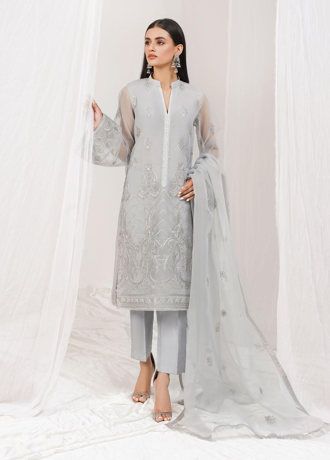 Esra Fashion Festive Pret Organza 2 Piece Suit ETO-04