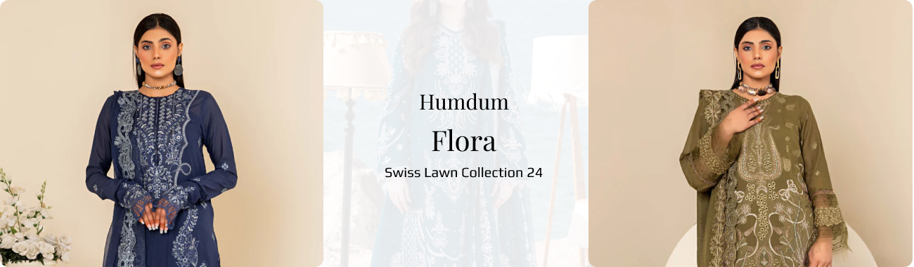Humdum Online: Humdum Lawn and Unstitched Collections - Sanaulla Store