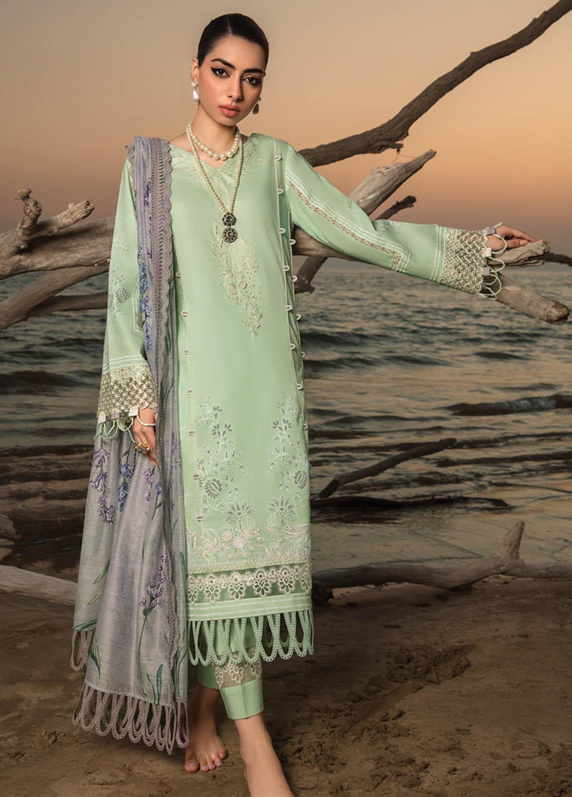 Florence By Rang Rasiya Embroidered Lawn Suits Unstitched 3 Piece RR23F ...