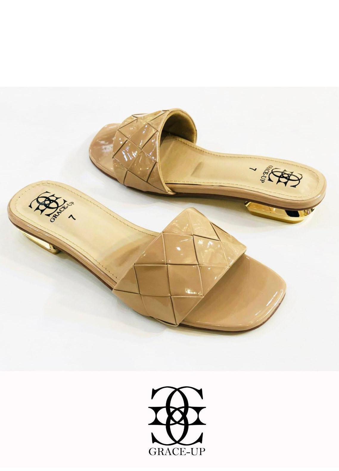 Grace Up Shoes Casual Style Flat 0625 FAWN