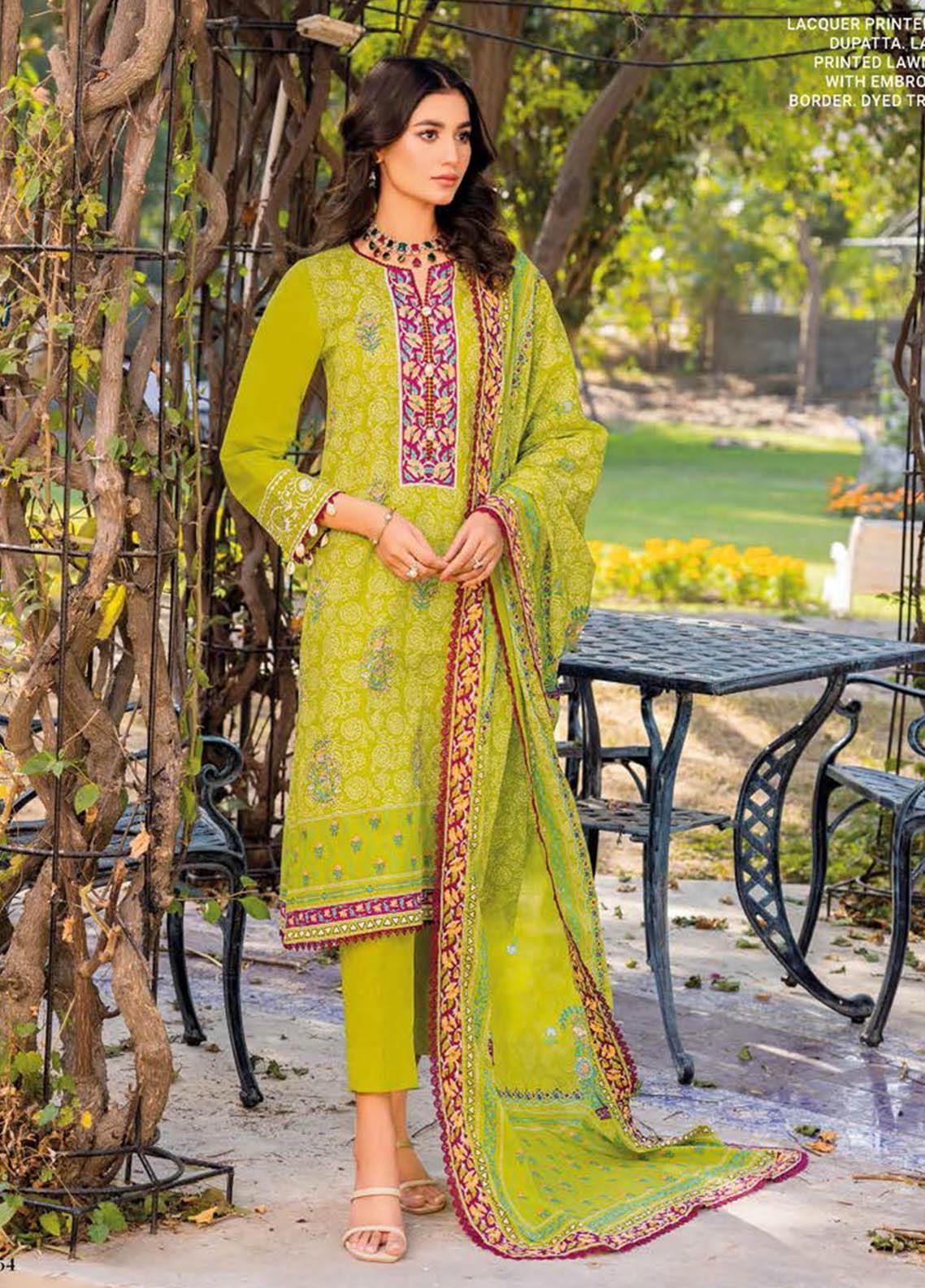 Essential Lawn By Gul Ahmed Embroidered Lawn Suits Unstitched 3 Piece ...