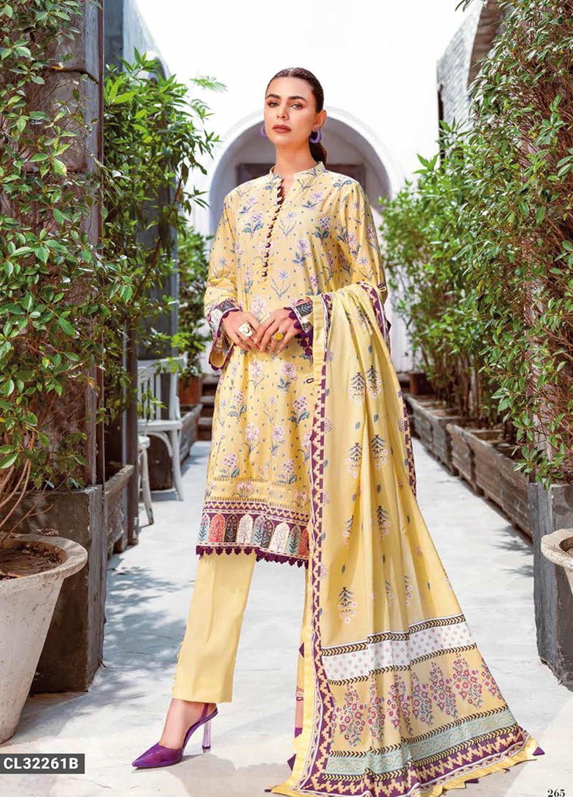 Essential Lawn By Gul Ahmed Printed Lawn Suits Unstitched 3 Piece GA23E ...