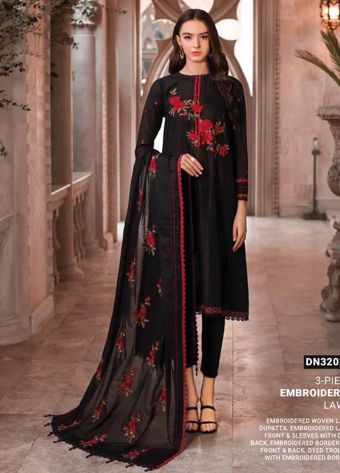 Essential Lawn By Gul Ahmed Embroidered Lawn Suits Unstitched 3 Piece ...