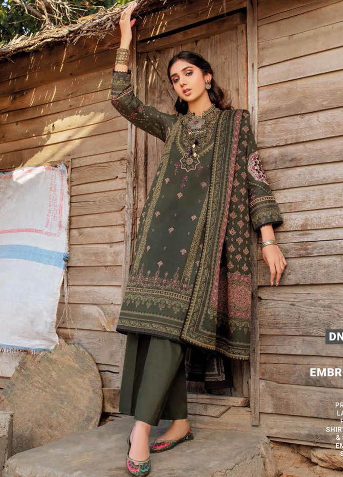 Essential Lawn By Gul Ahmed Embroidered Lawn Suits Unstitched 3 Piece ...