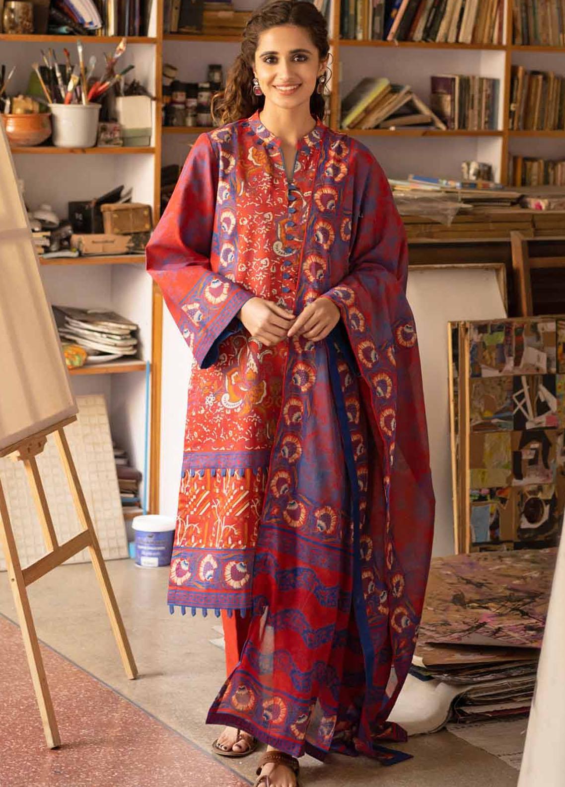 Rang Angan By Gul Ahmed Printed Lawn Suits Unstitched 3 Piece GA21RA CL ...