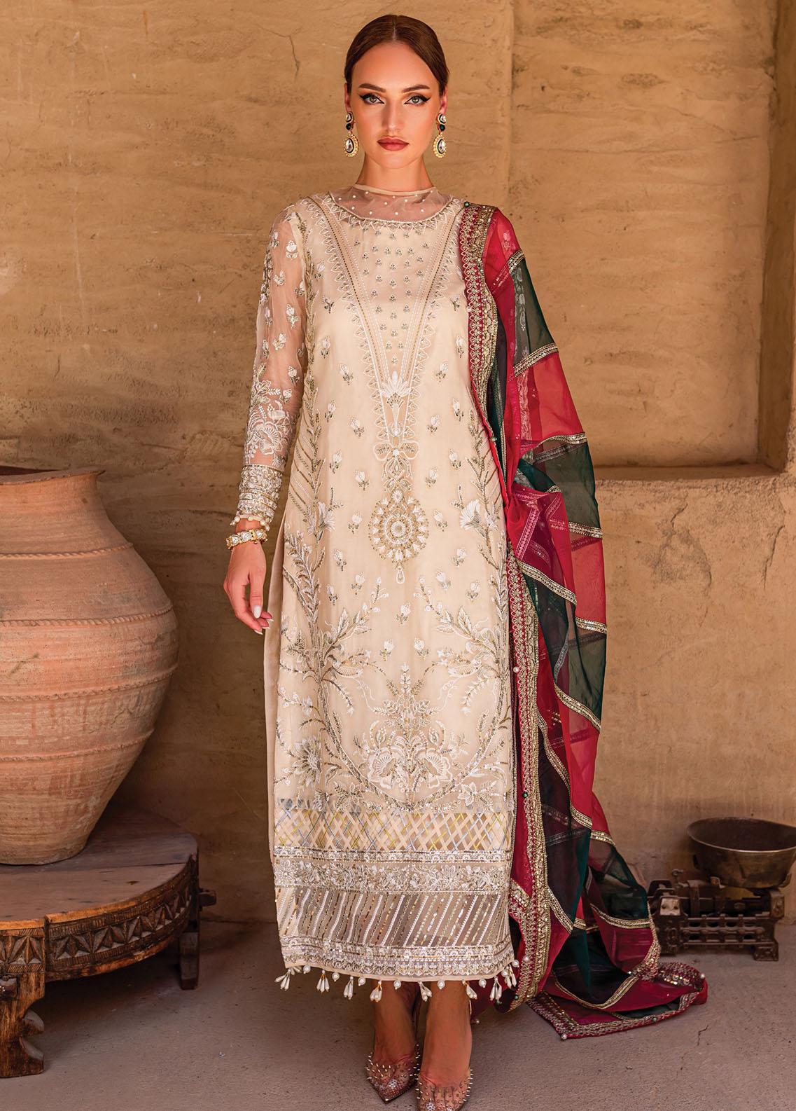 Gulaal Embroidered Chiffon Suits Unstitched 3 Piece GL22C 08 Hazal ...