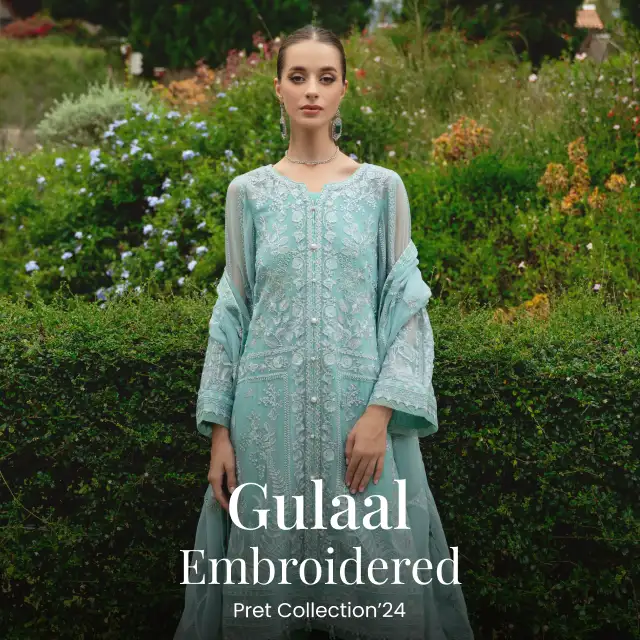 Gulaal Embroidered Pret Collection 2024 - Sanaulla Store