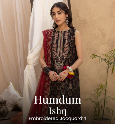 Ishq By Humdum Embroidered Jacquard Collection 2024 | Sanaulla Store