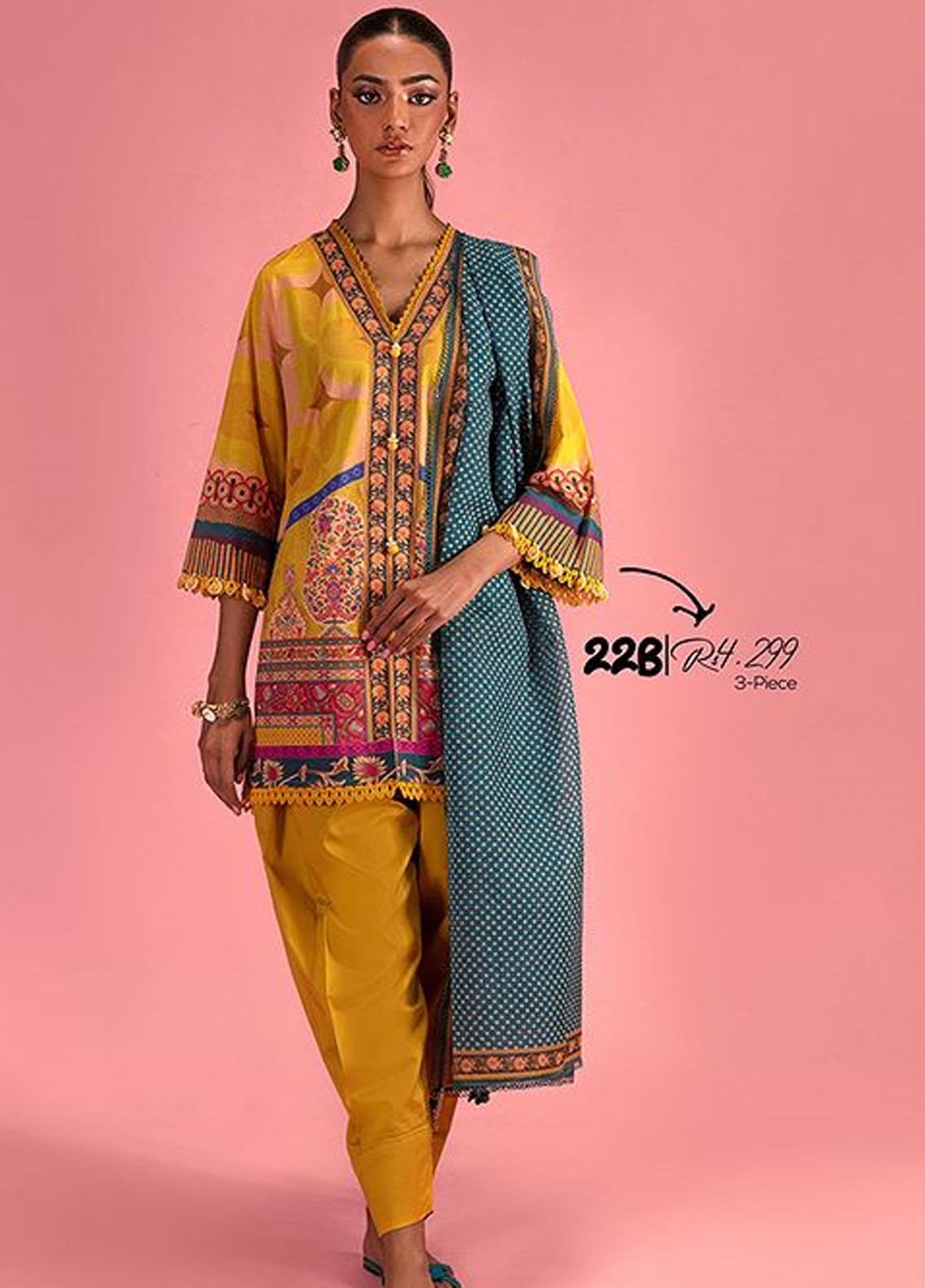 MAHAY by Sana Safinaz Printed Lawn Suits Unstitched 3 Piece SS23MH D ...