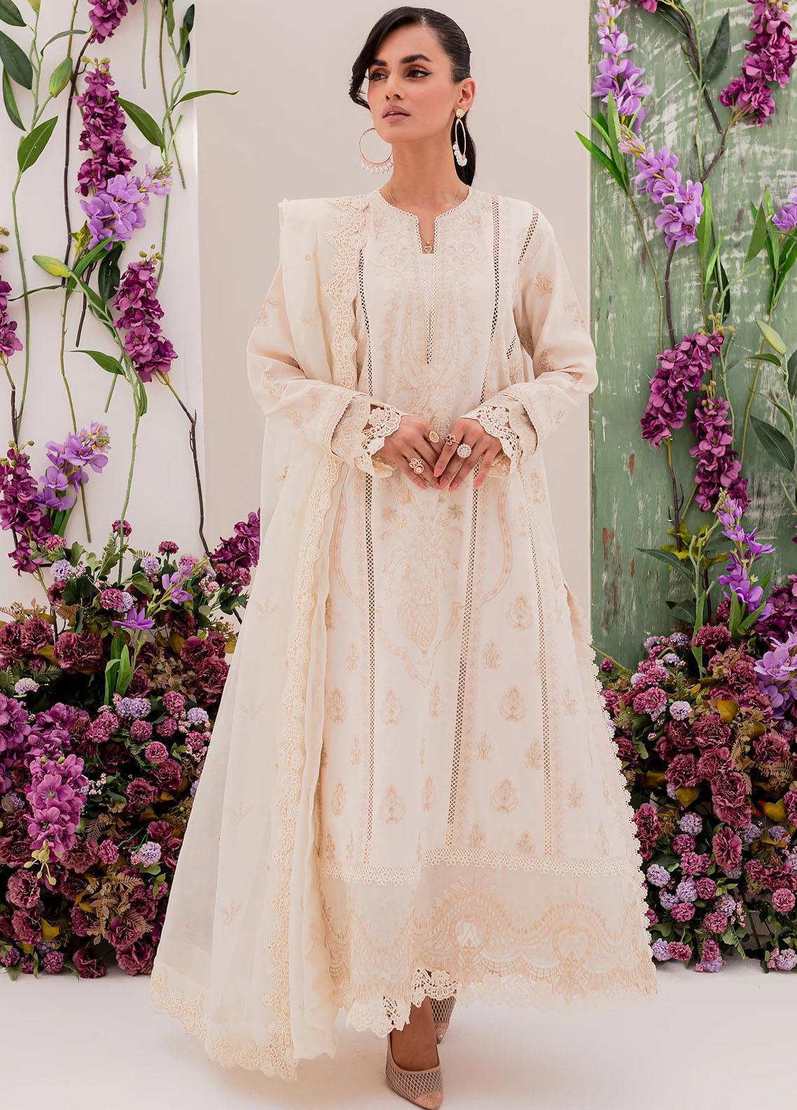 Maheru By Freesia Premium Embroidered Lawn Suits Unstitched 3 Piece ...