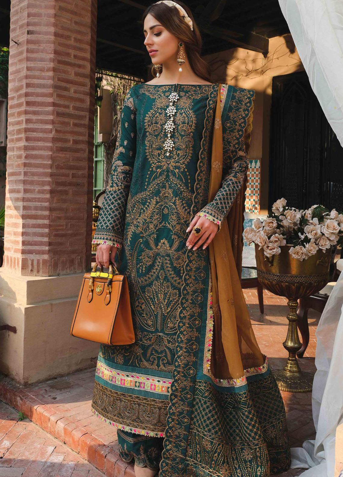 Maryum N Maria Luxury Pret Embroidered Lawn 3 Piece Suit ALPINE