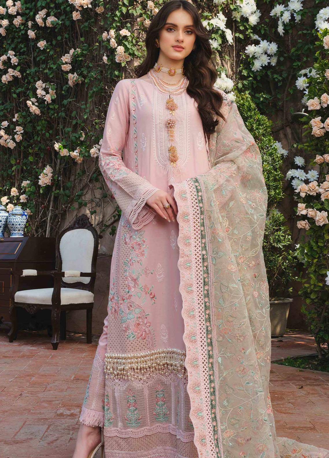 Maryum N Maria Luxury Pret Embroidered Lawn 3 Piece Suit FESTIVAL BLOOM ...