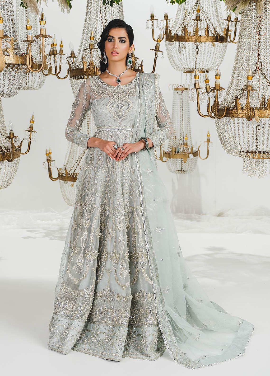 Maryum N Maria Embroidered Organza Suits Unstitched 3 Piece MNM23TBB ...