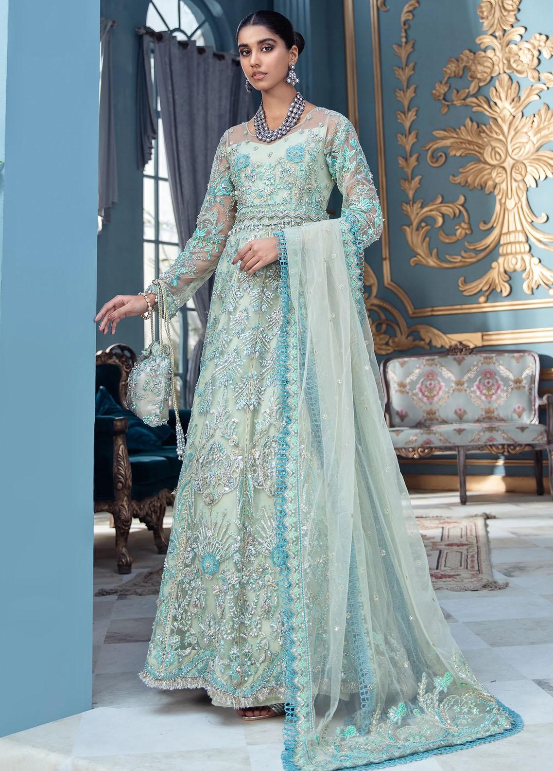 Suveez Luxury Pret Net 3 Piece Suit SZ22PM MAHROSH (LP-10)