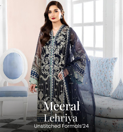 Lehriya By Meeral Unstitched Formals Collection 2024 | Sanaulla Store
