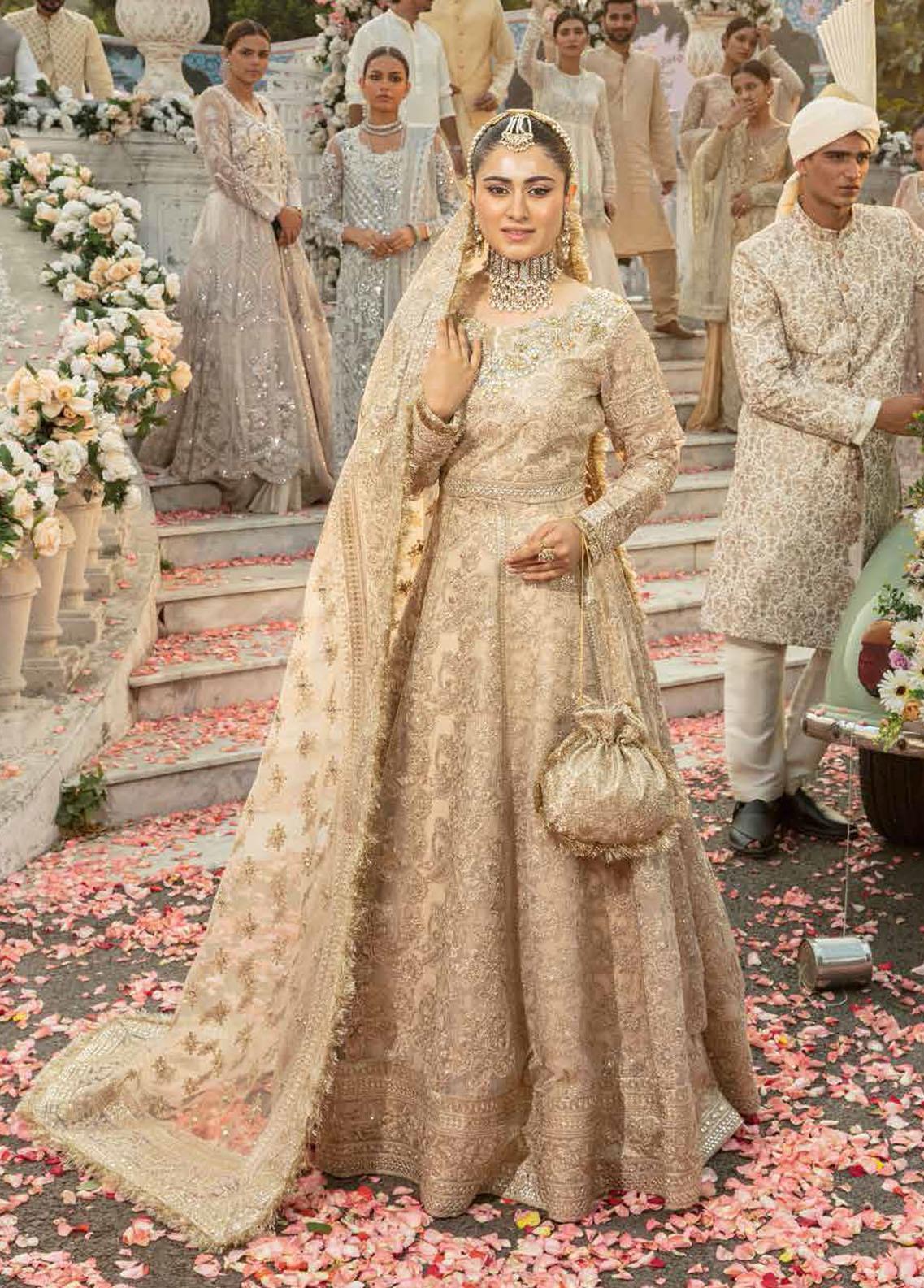 Mehram By Serene Embroidered Organza Suits Unstitched 3 Piece SP23M SB ...