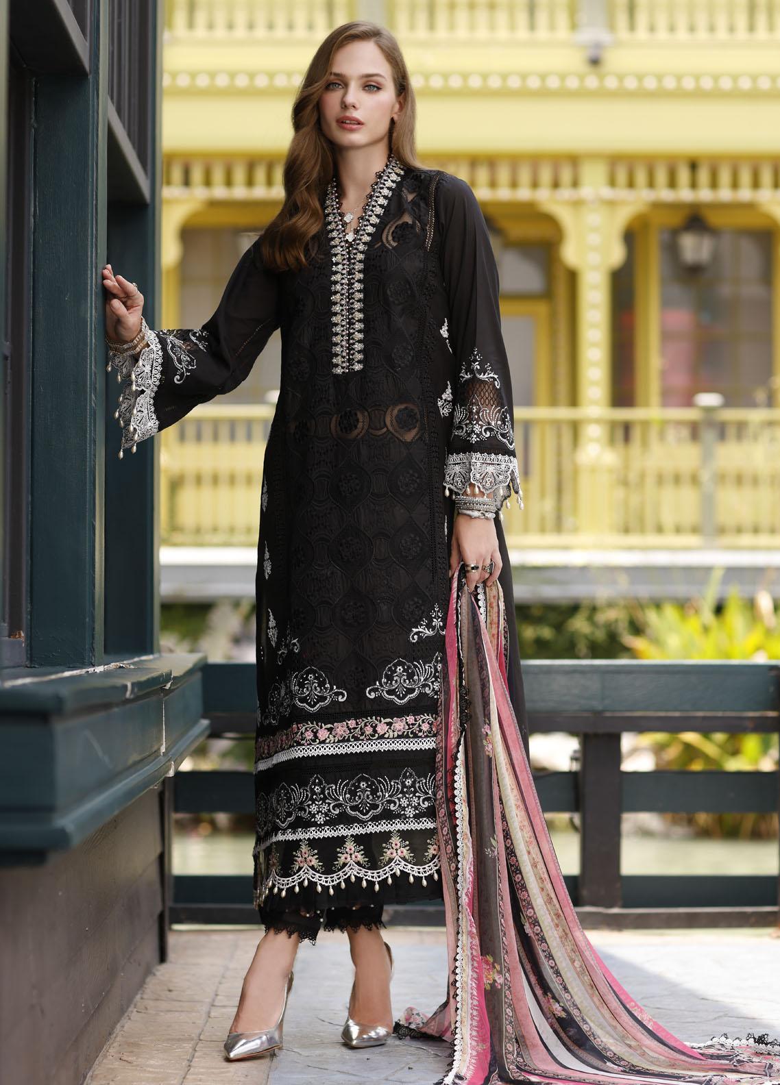 Noor By Saadia Asad Embroidered Lawn Suits Unstitched 3 Piece NSA23ESL ...
