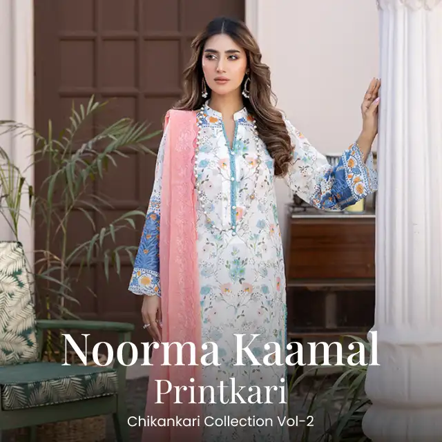 Noorma Kaamal Printkari Summer Chikankari Collection 2024 | Volume-2 ...
