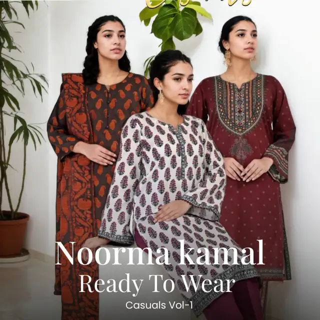 Noorma Kaamal Casuals Ready To Wear Collection 2024 | Sanaulla Store