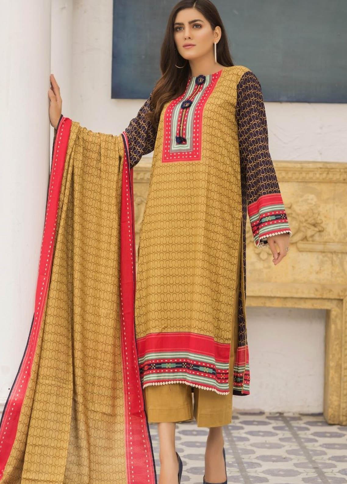 Ittehad Textiles Printed Lawn Suits Unstitched 3 Piece IT21R LF-RHT ...