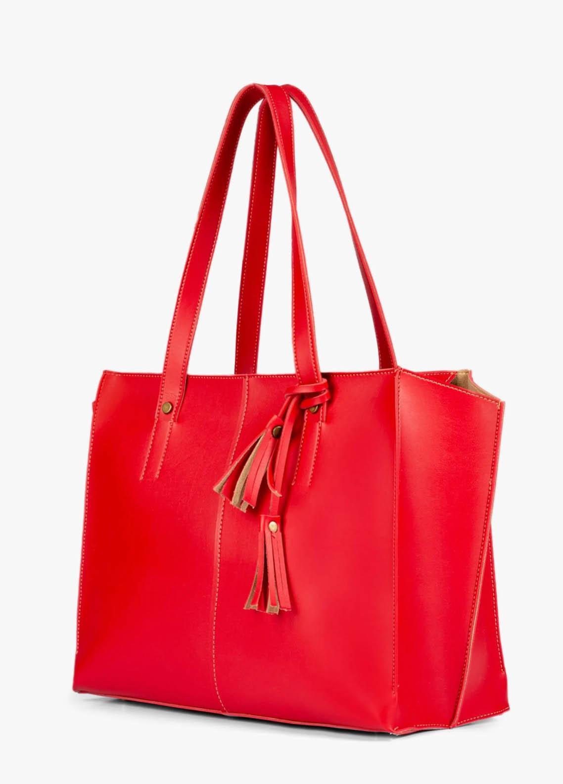 RTW Creation Tote Bag Dhb-01 Red Over The Shoulder Tote Bag - Women ...