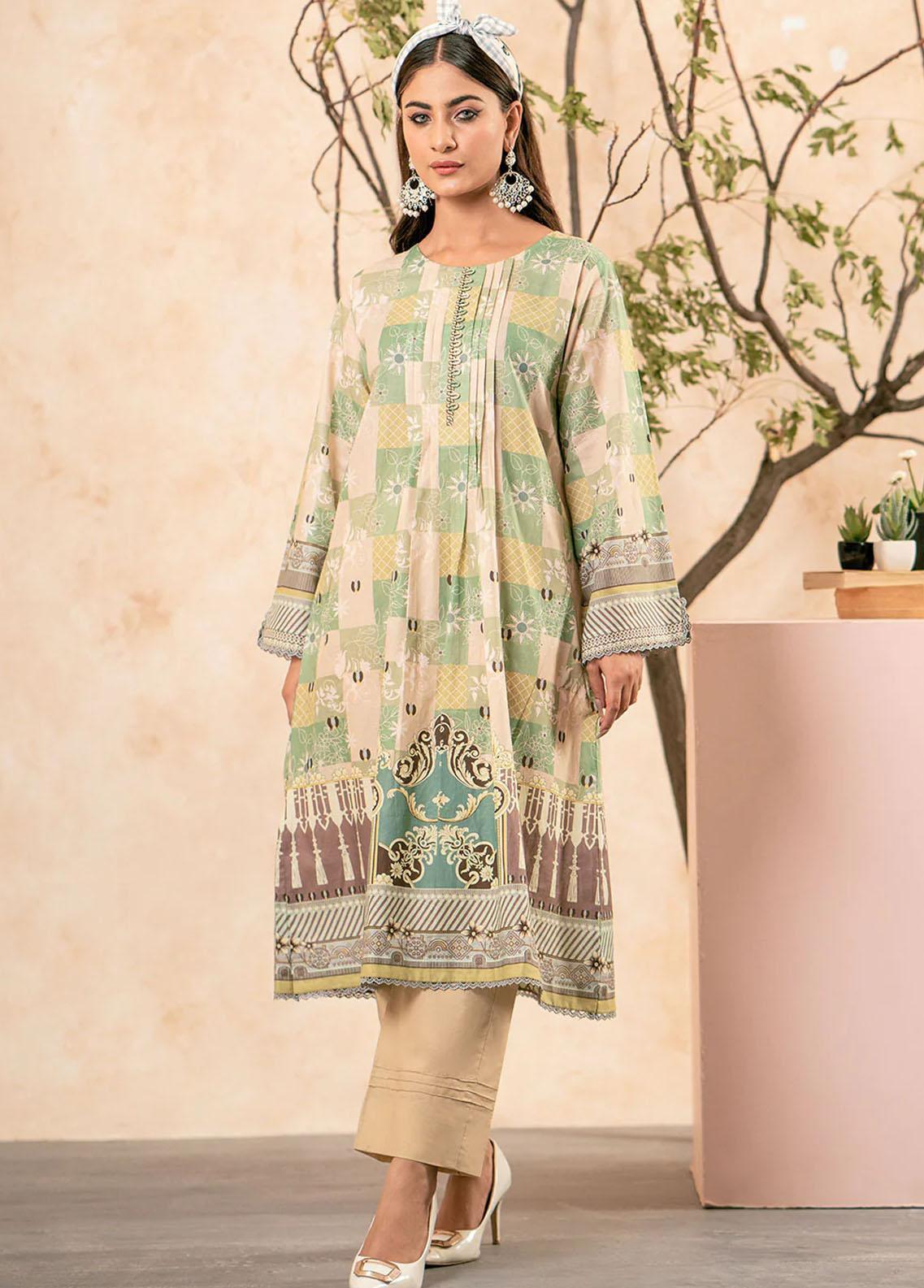 Safwa Printed Lawn Suits Unstitched 2 Piece SW23L S2P-49 Eagle - Summer ...