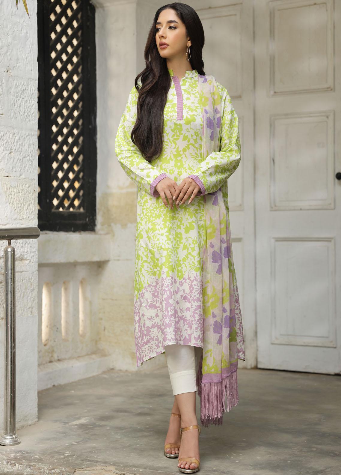 Sahar Printed Cambric Suits Unstitched 3 Piece SHR23AW AWC-V1-23-02 - Summer Collection