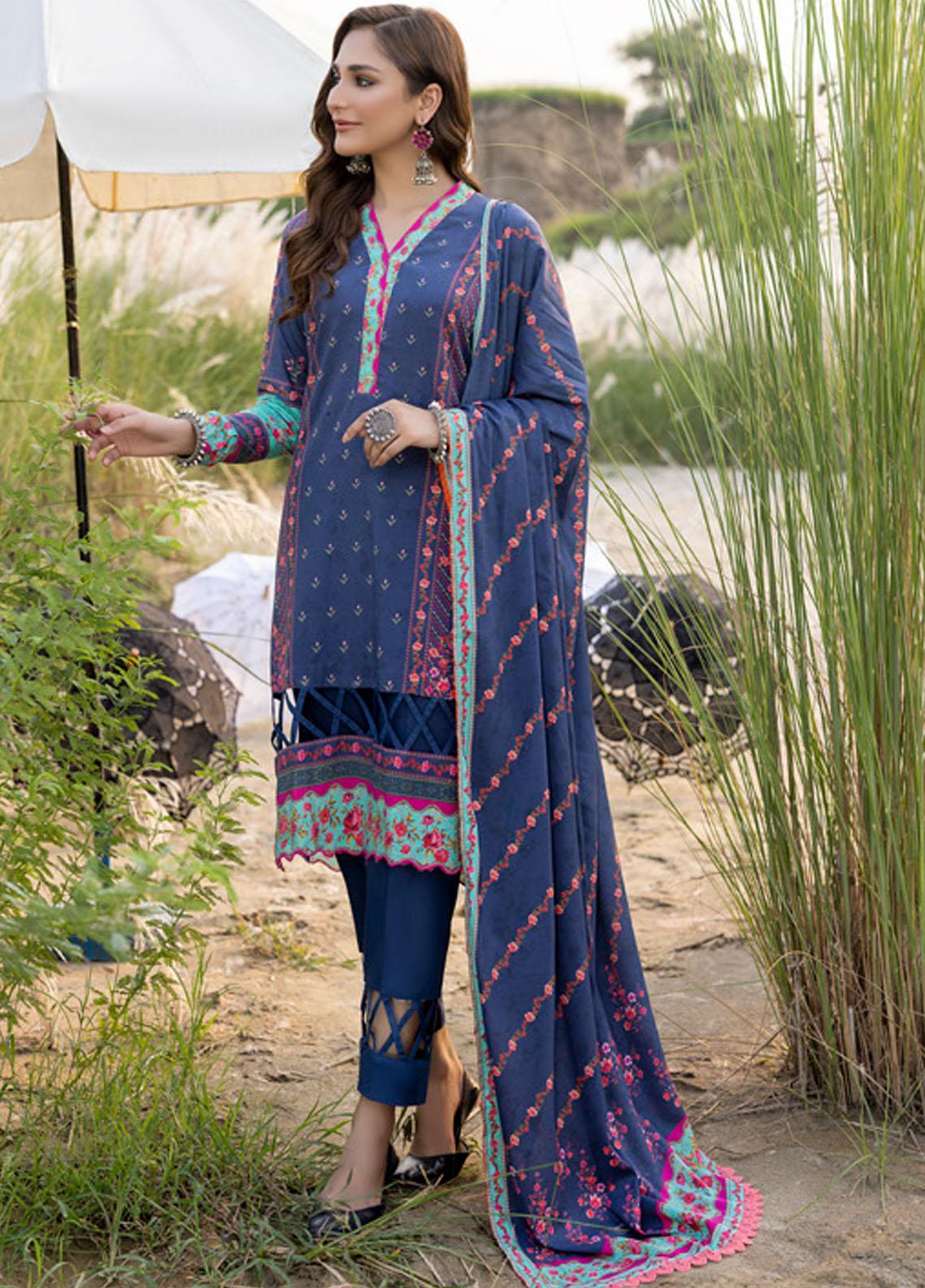 Salina by Regalia Textiles Printed Linen Suits Unstitched 3 Piece ...