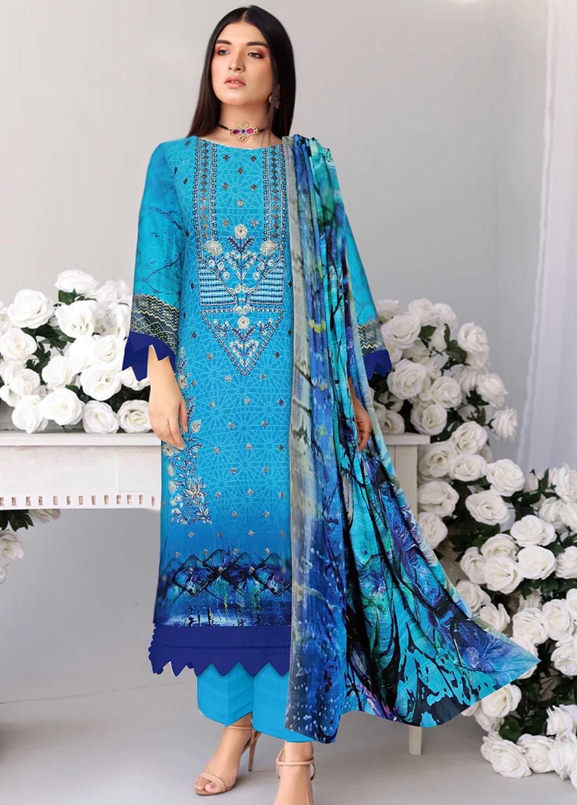 Swiss Miss By Insiya Clothing Embroidered Lawn Suits Unstitched 3 Piece ...