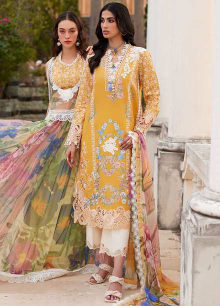 Mushq Te Amo Luxury Lawn Collection 2024 - Sanaulla Store