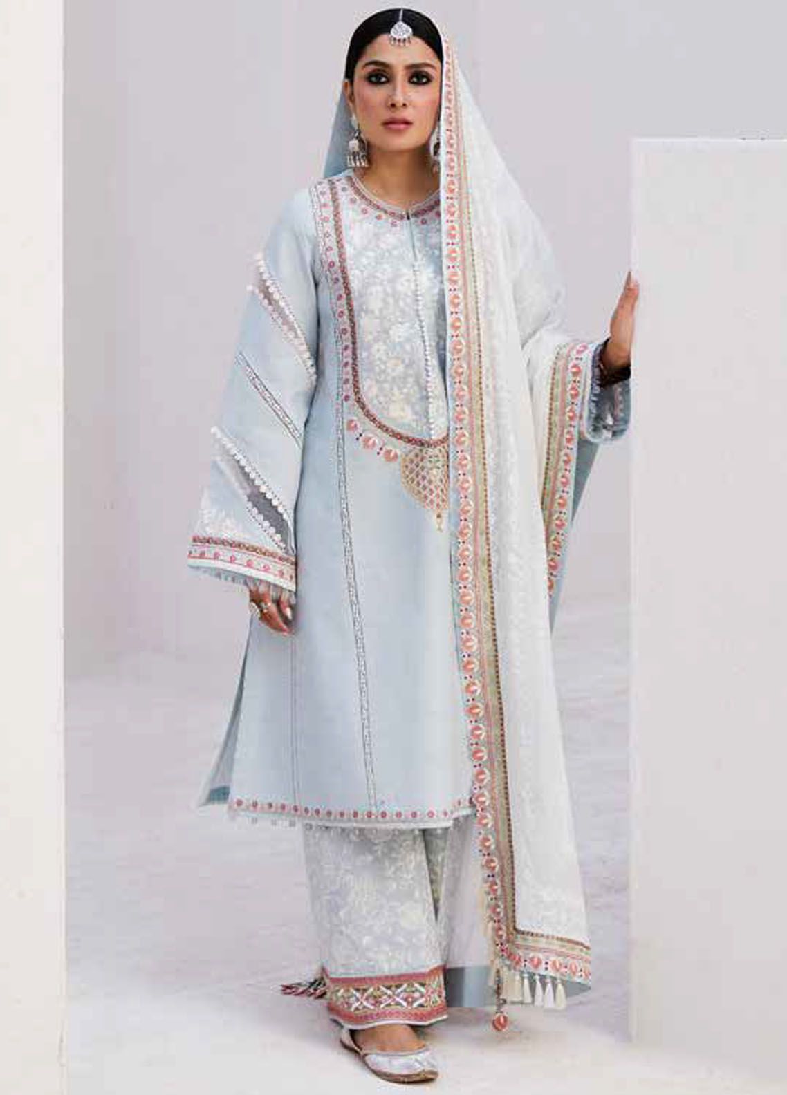 Zara Shahjahan Embroidered Jacquard Suits Unstitched 3 Piece ZS24SS D ...