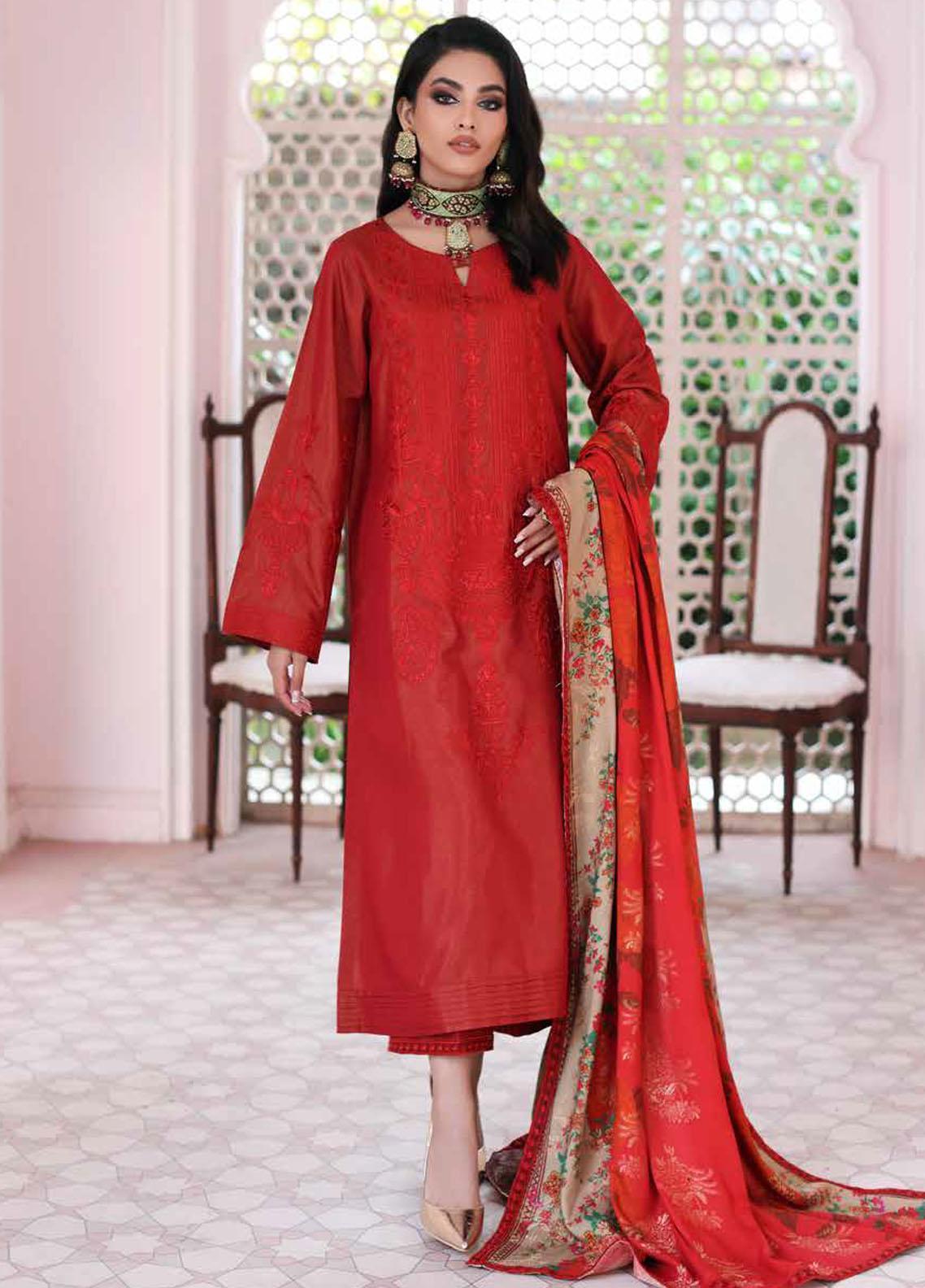 Zarq By Charizma Embroidered Missouri Suits Unstitched 3 Piece CRZ23ZQ CZW3-01 - Winter Collection