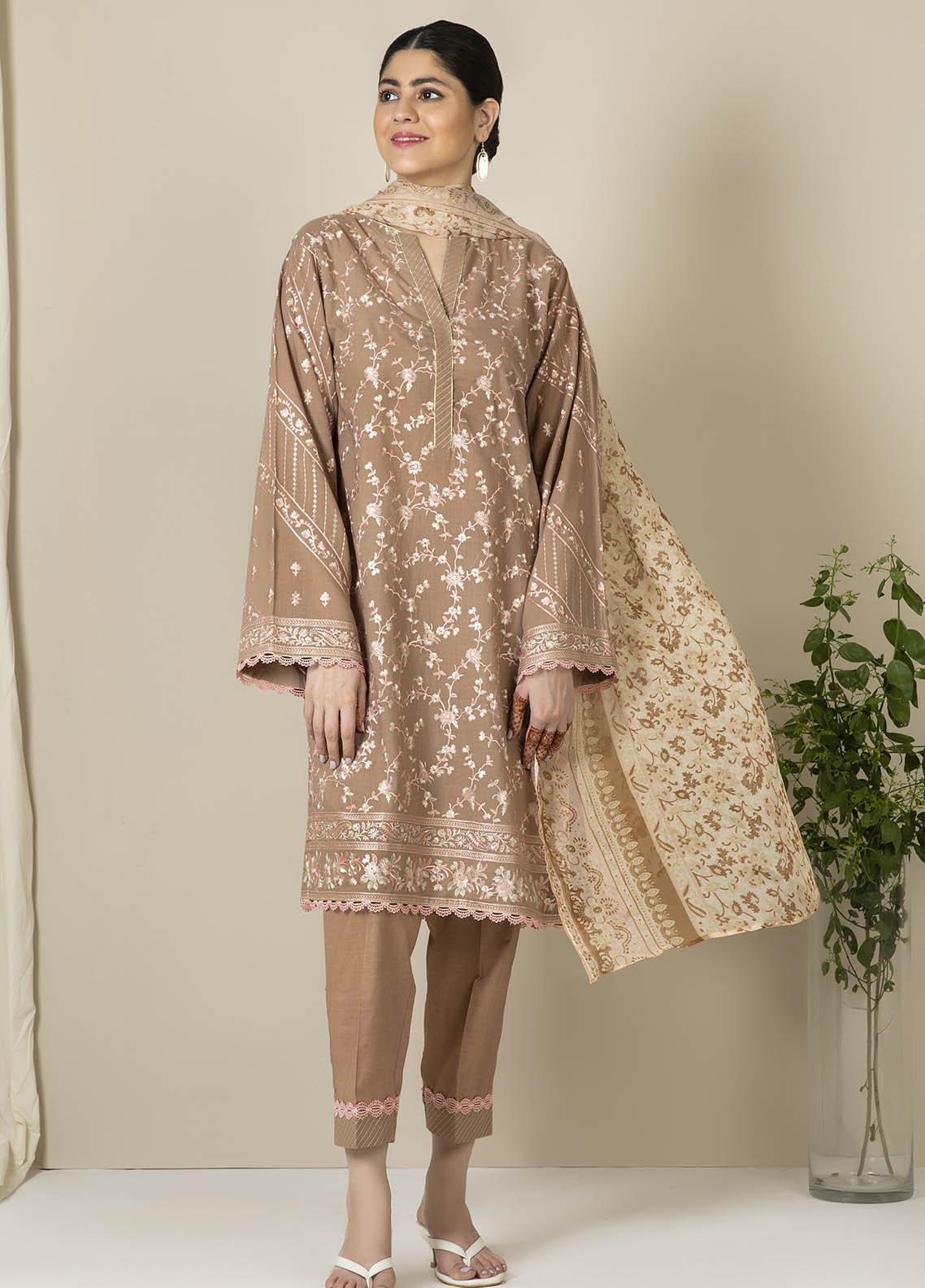 Zellbury Embroidered Lawn Suits Unstitched 3 Piece ZB21EL 879 - Summer ...