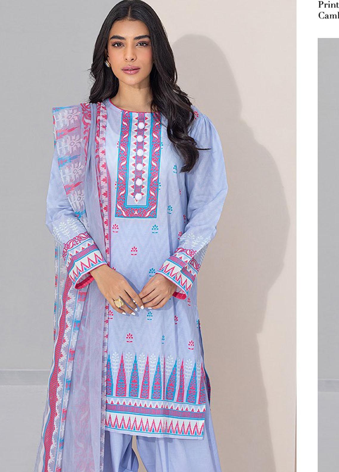 Zellbury Printed Lawn Suits Unstitched 3 Piece ZB23L-V4 WUS23X30324 ...