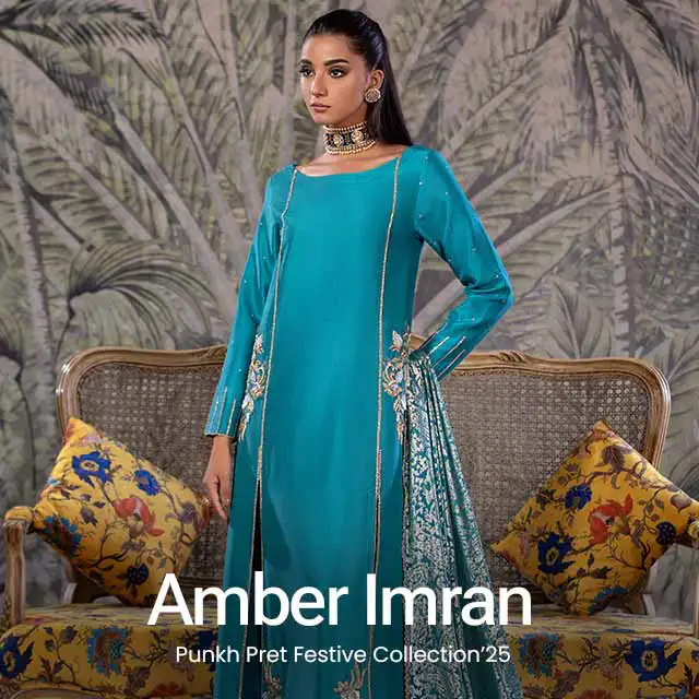 Punkh by Amber Imran Pret Festive Collection 2025 | Sanaulla Store